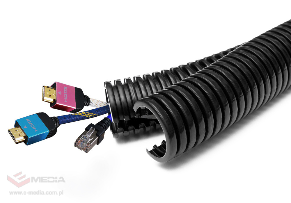 Peszel dwudzielny, otwieralna dwudzielna elastyczna rura do ochrony, do ...